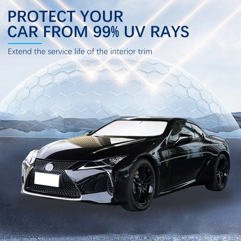 Summer Car Accessories Car Windshield SunShade Cover Fit For Lexus LC ...