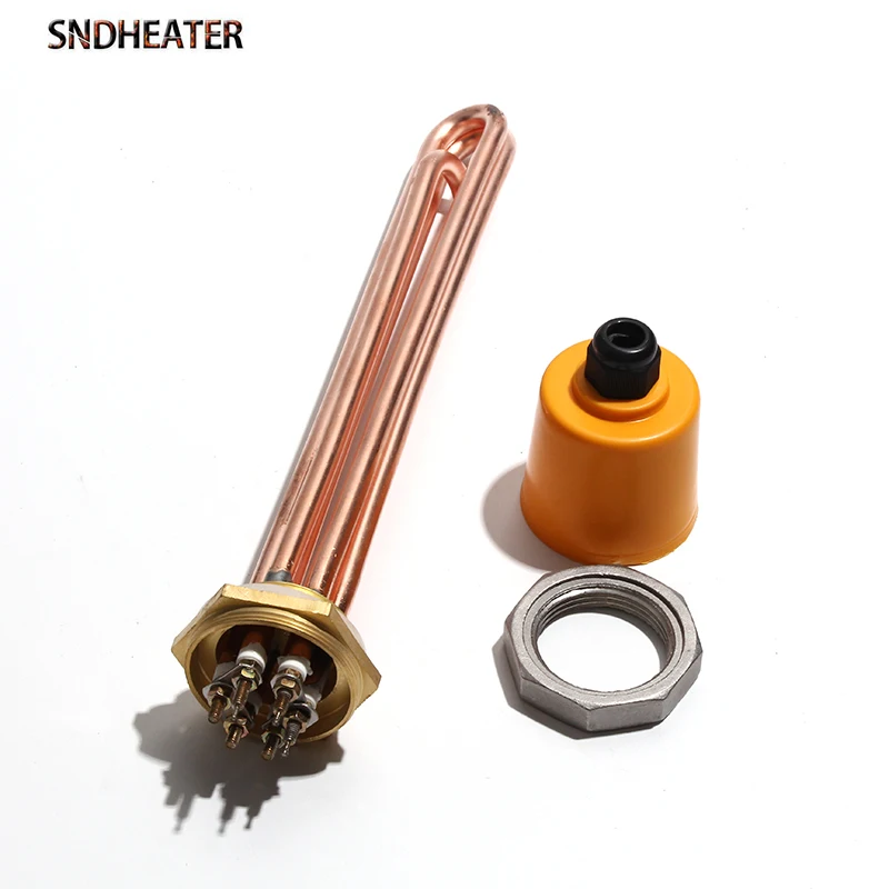 SNDHEATER Immersion Water Heater Element DN32 DN40 DN50 Tubular Heating ...