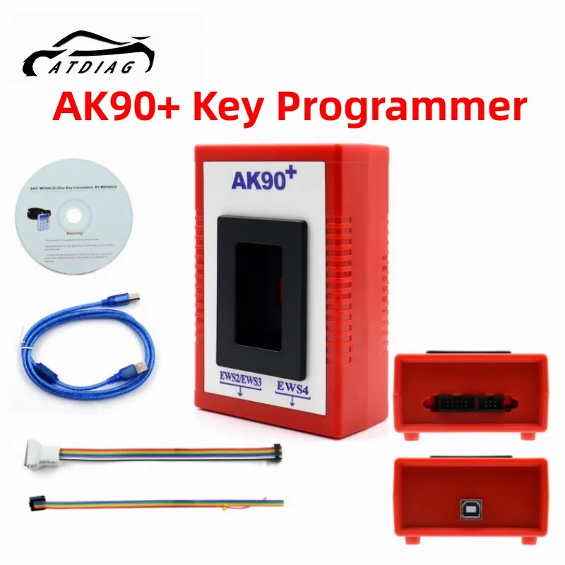 2023-For-BMW-Auto-Key-Programmer-AK90-For-BMW-EWS2-3-4-Key-Code-Reader ...