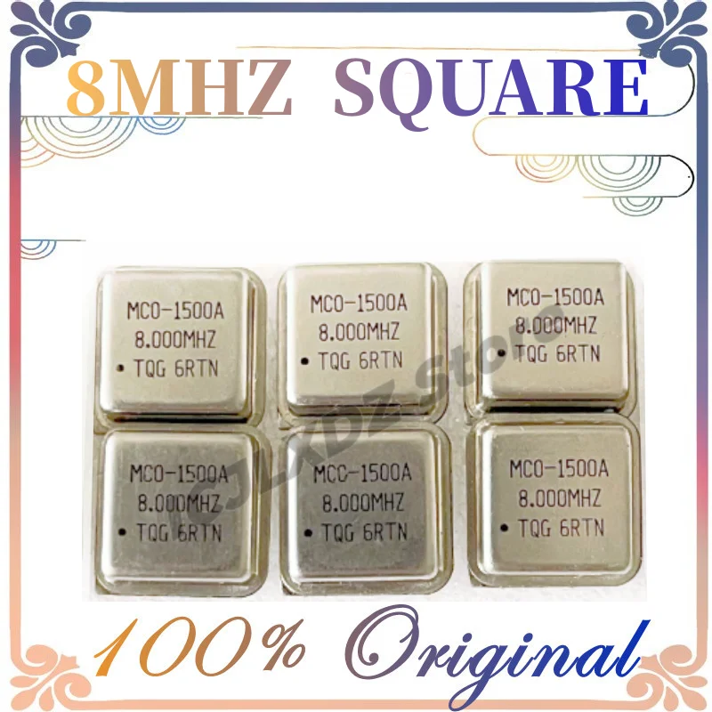 5pcs-lot-New-Original-Square-half-size-8m-4P-OSC-in-line-active-crystal ...
