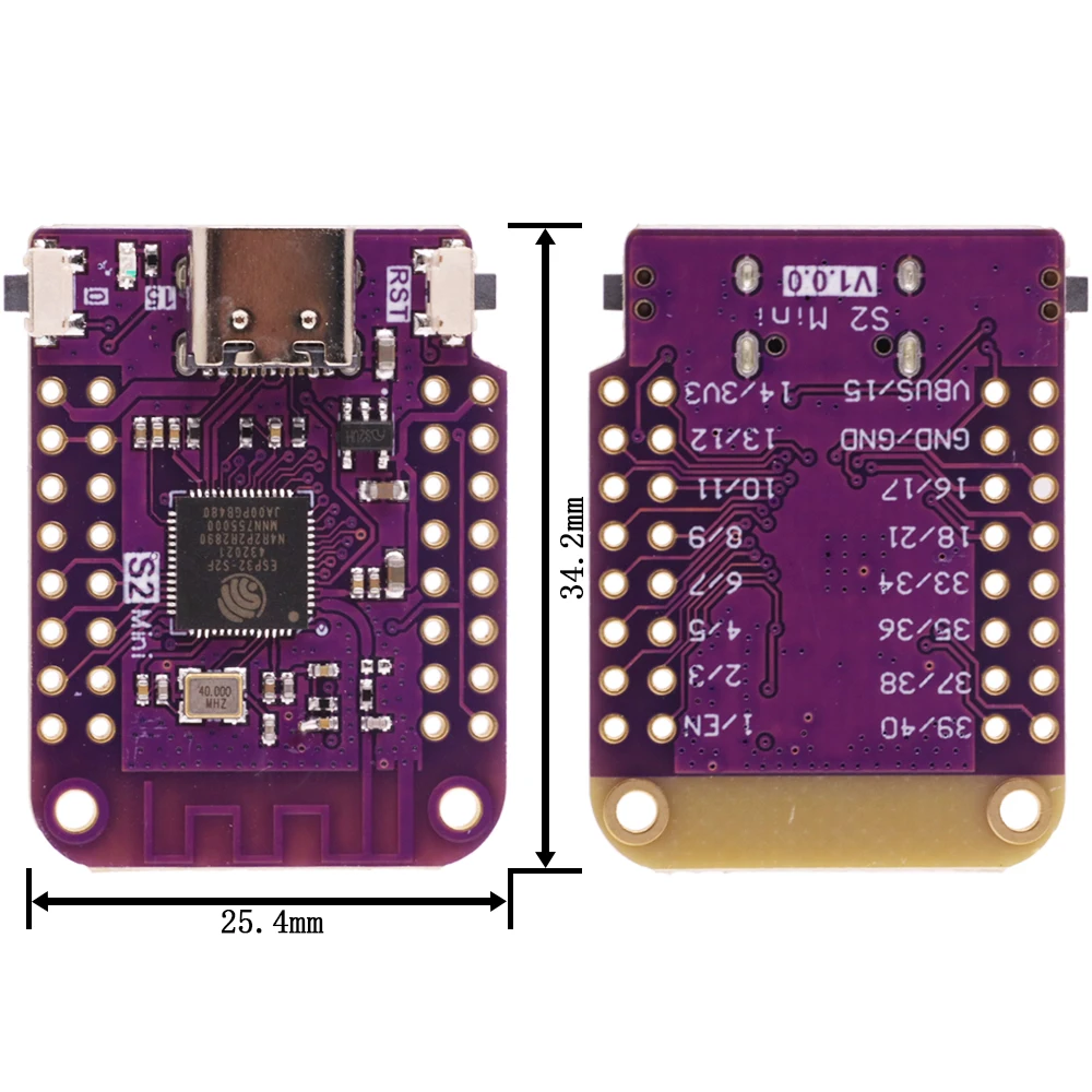 ESP32 S2 Mini LOLIN WIFI IOT Papan Berdasarkan, 44% OFF
