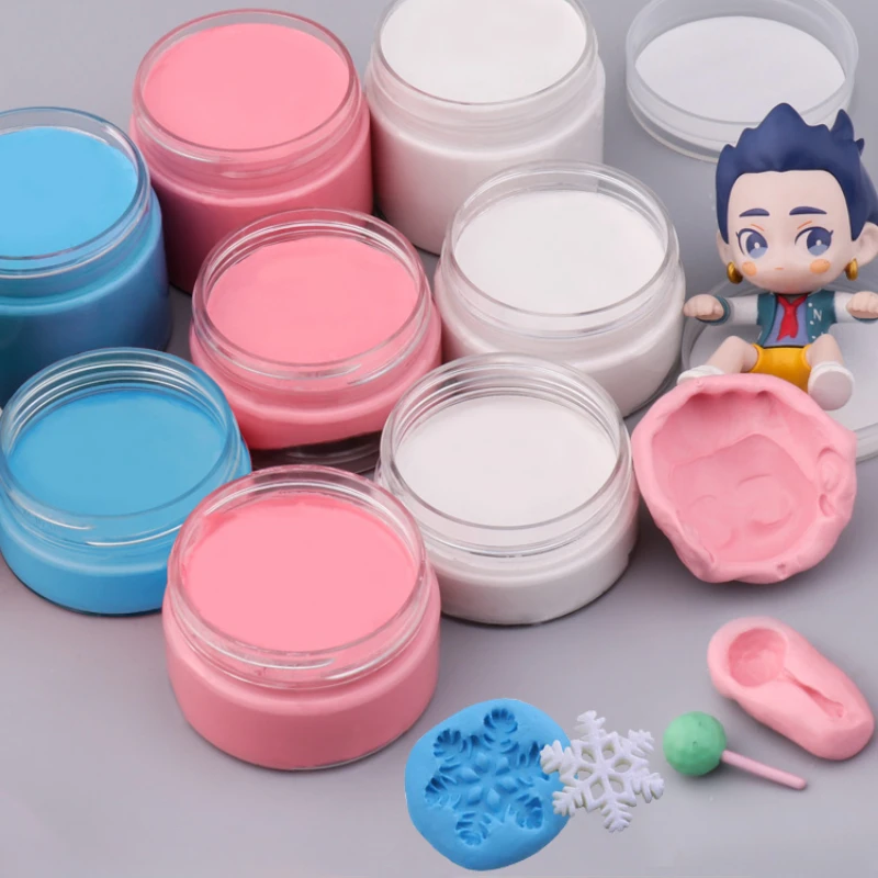 100g Molding Clay Silicone Putty Fast Curing Ultra-light Clay Diy ...