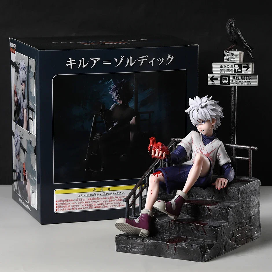 Anime-Character-Killua-Zoldyck-Figure-Figuine-Model-Statue-Decoration ...