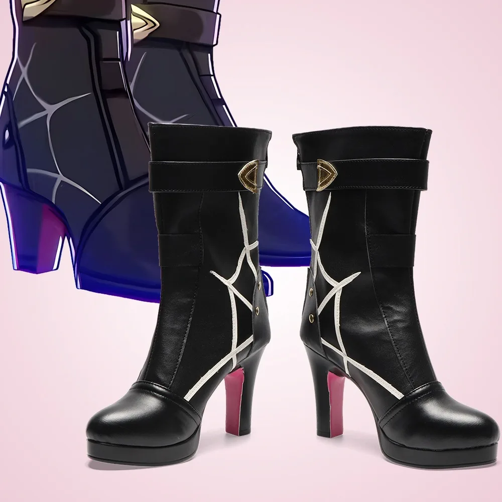 Kafka Cosplay Costume Boots Honkai Star Rail Kafka Combat Women Uniform ...
