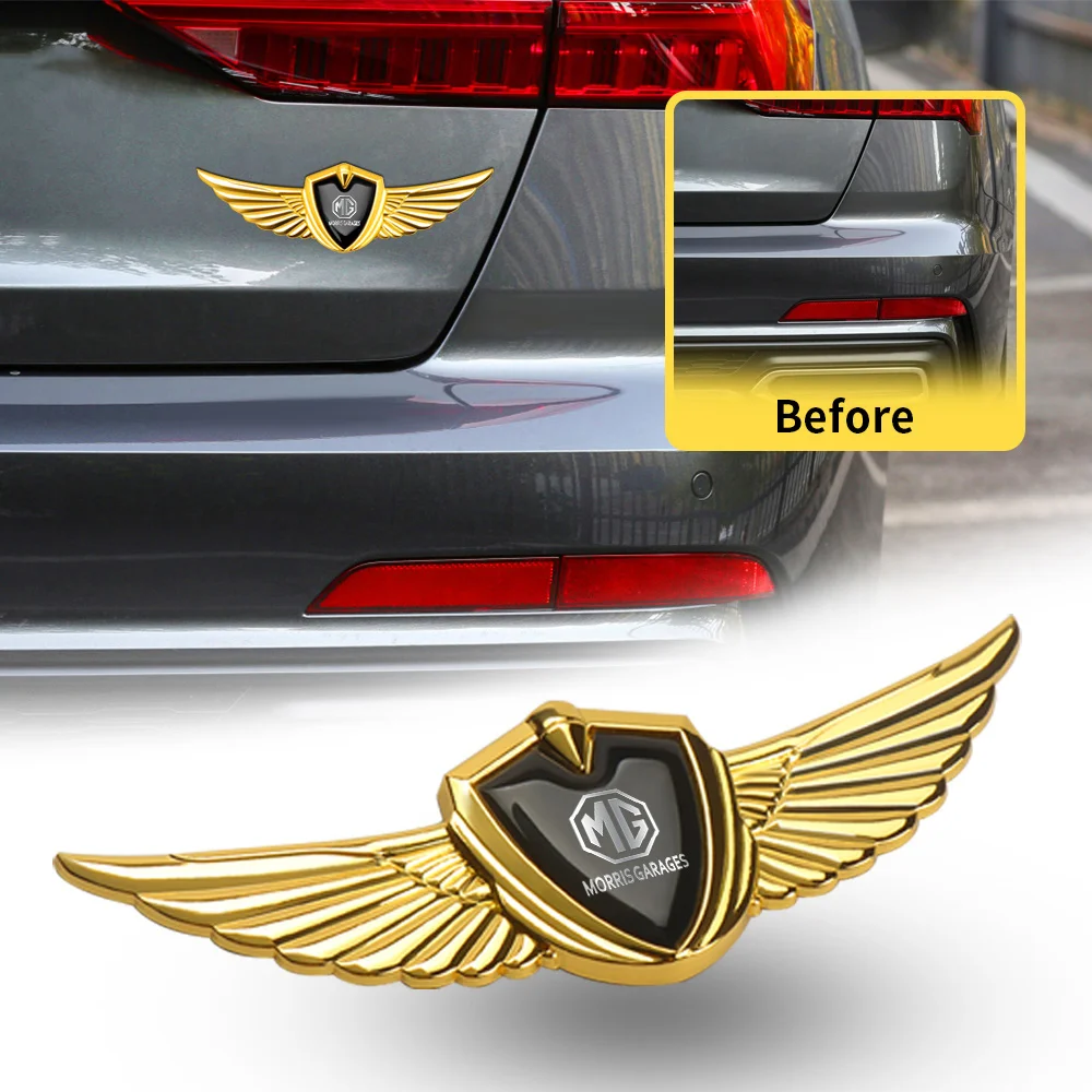 3D Metal Car Body Stickers Custom Badge Car Styling Decoration ...