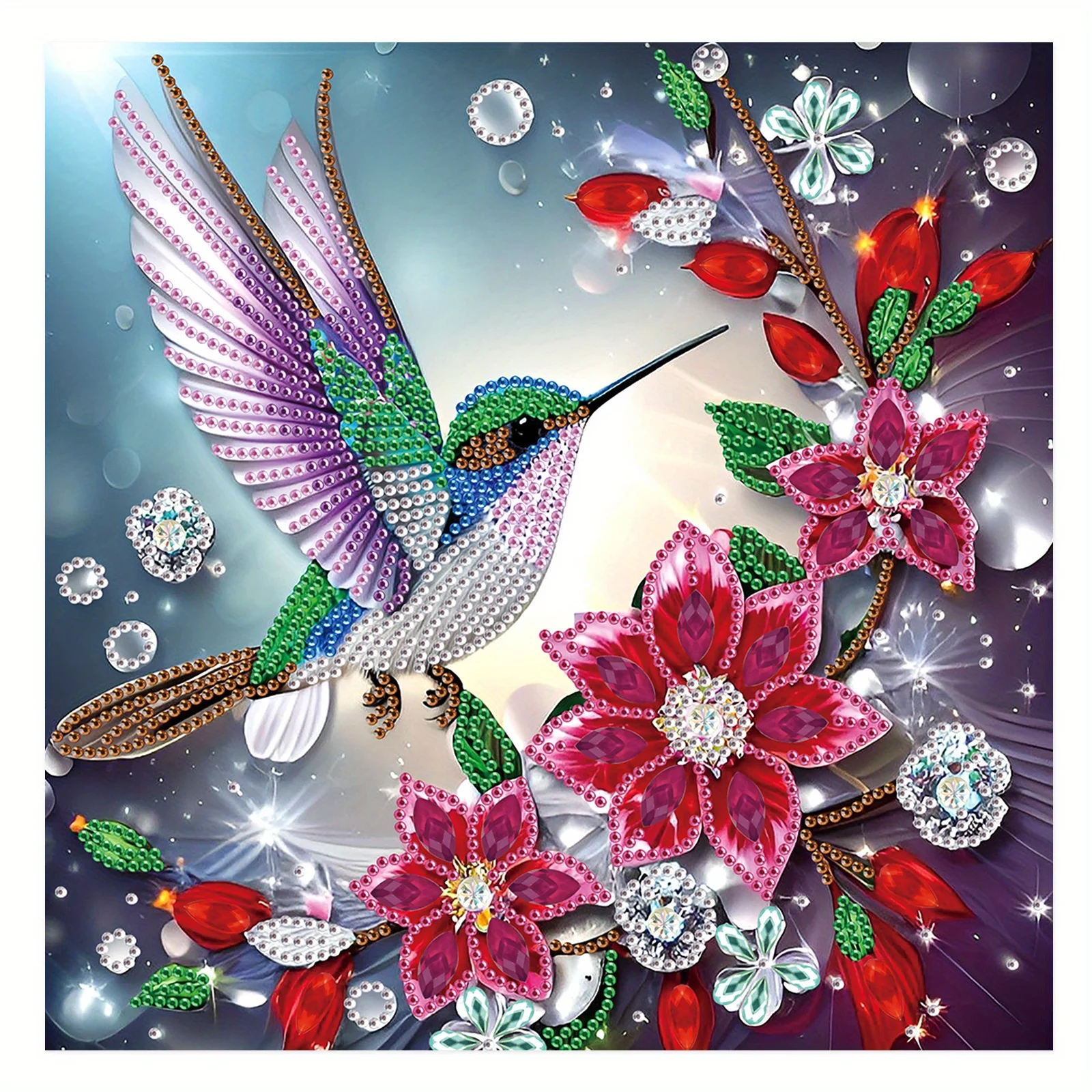 Diamond Art Painting Kit for Adult,bird DIY Special Shape Crystal ...