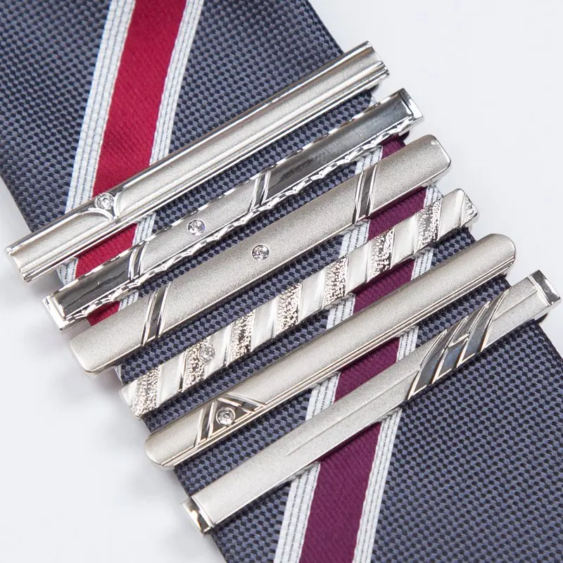 New-Mens-Metal-Necktie-Bar-Crystal-Formal-Dress-Shirt-Wedding-Ceremony ...