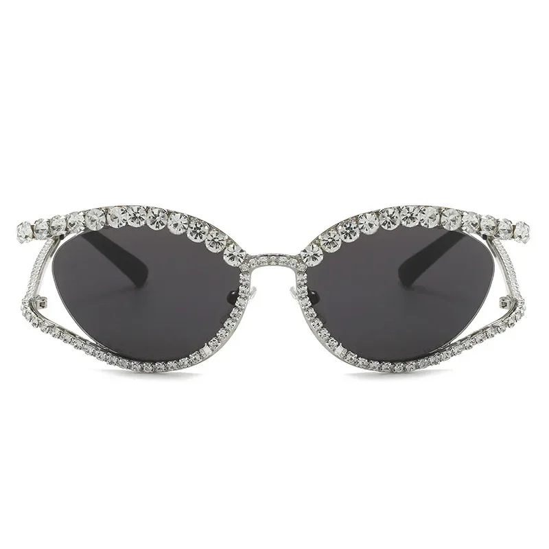 Cat-Eye-Shaped-Diamond-Sunglasses-Luxury-Crystal-Fashion-Trend-Glasses ...