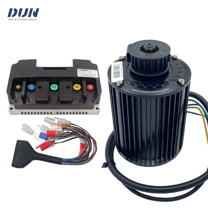 QS90 1000W Mittelmotor-Kit Hall-Typ 72V 55KPH mit Fardriver ND72260 DC ...