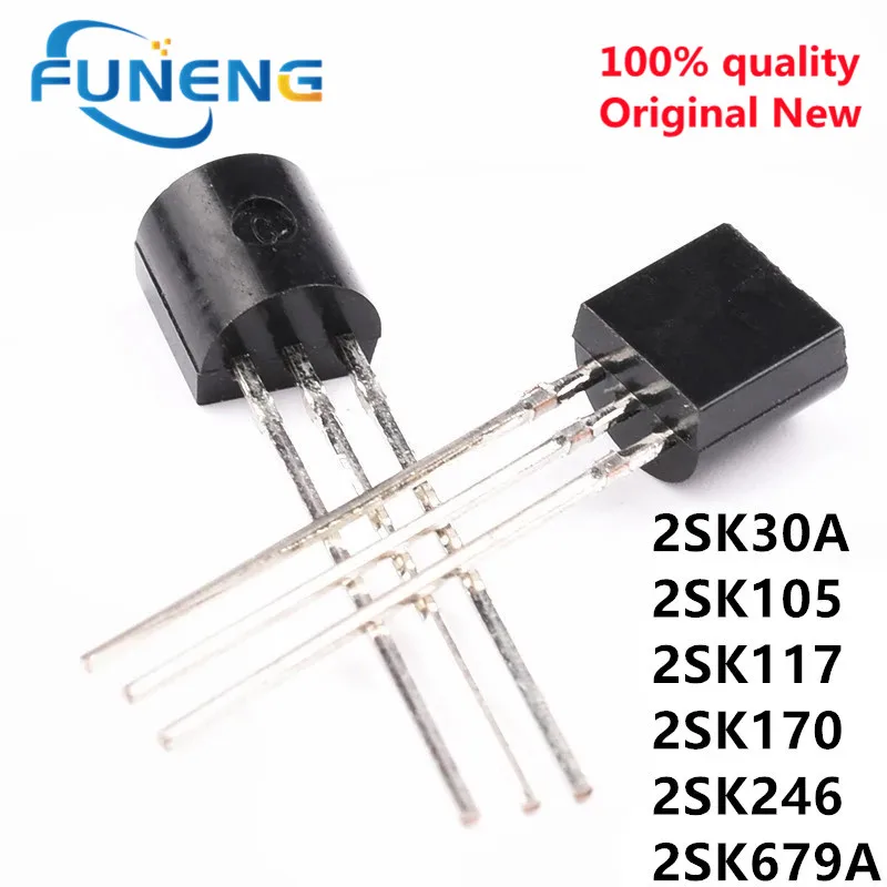 10PCS-2SK30A-K30A-TO-92-K105-2SK105-2SK117-BL-2SK117-K117-2SK170-2SK170 ...