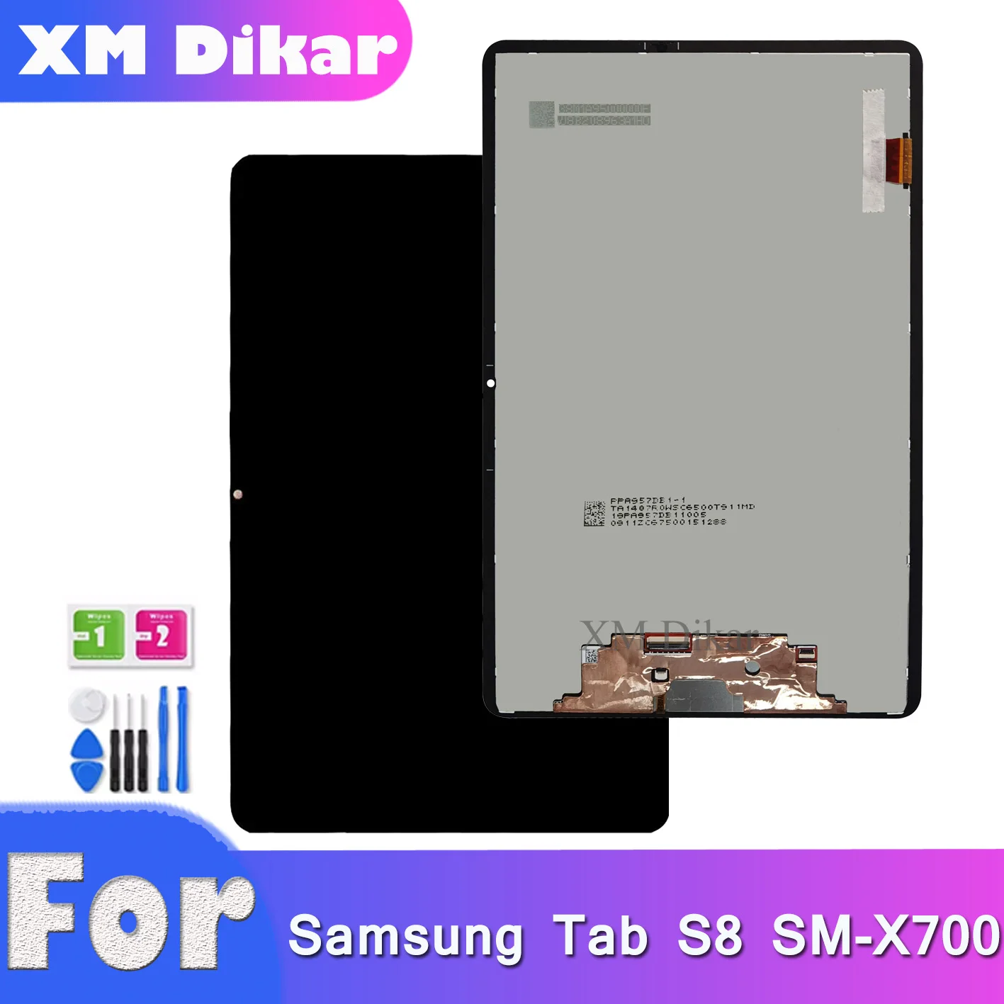 삼성 갤럭시 탭 S8 SM X700 X706B X706N X706U LCD 디스플레이 터치 스크린 디지타이저 어셈블리 교체 SM X706| | - AliExpress