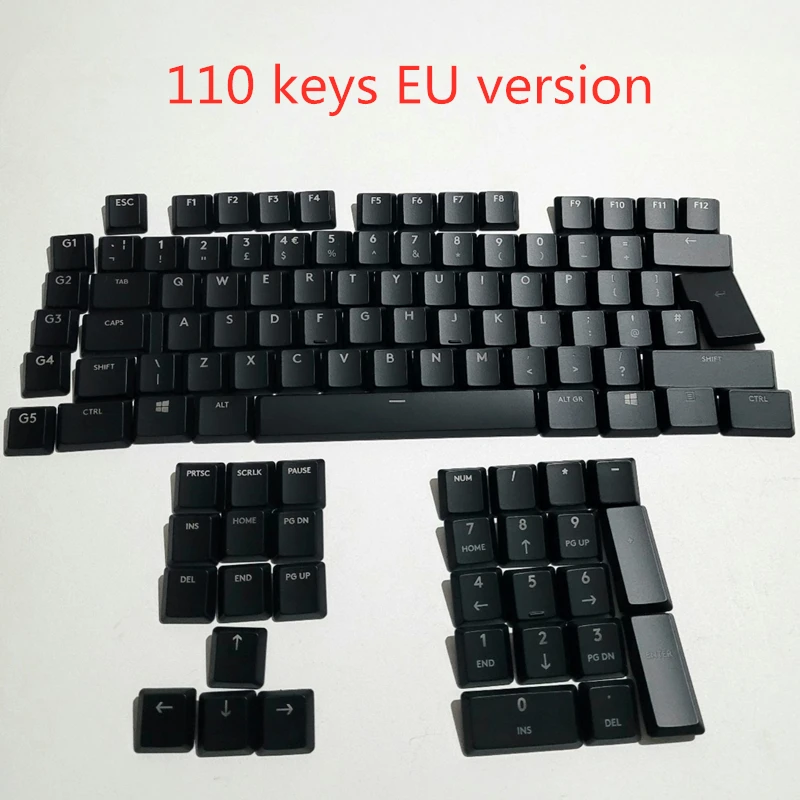 1 Full Set Original Translucent Key Caps For Logitech Keyboard G913 ...