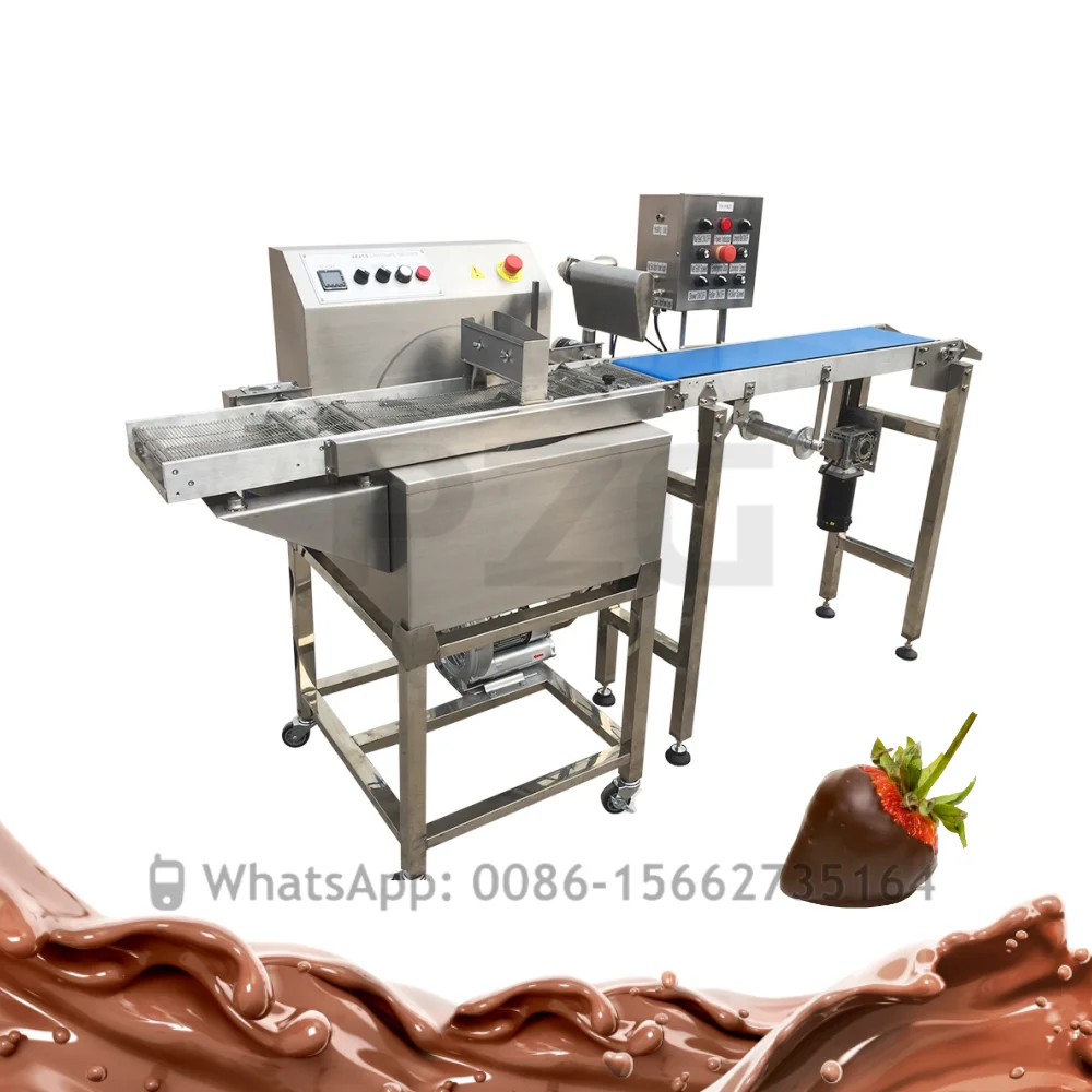 8kg-Small-Automatic-Chocolate-Tempering-Coating-Enrobing-Enrober ...