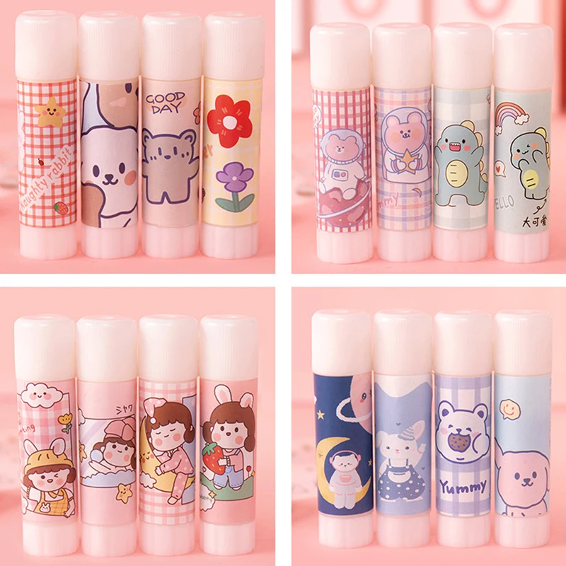 Cute-Cartoon-Solid-Glue-Stick-Strong-Adhesives-Non-toxic-Sealing ...