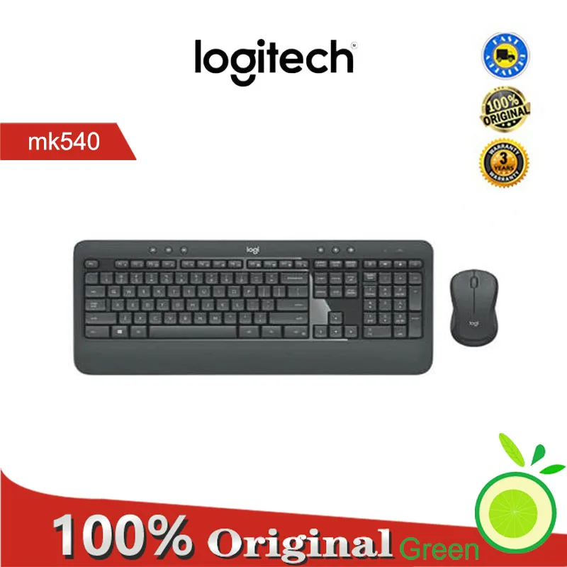 Logitech-MK540-Wireless-Keyboard-Mouse-Key-Mouse-Set-Home-Office ...