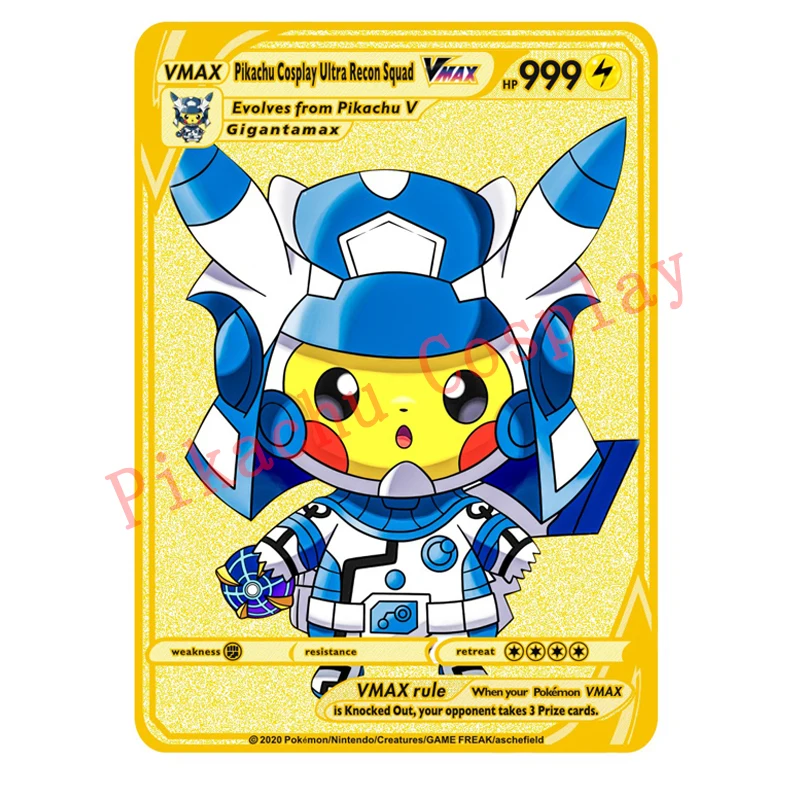 Ashs Pikachu Card