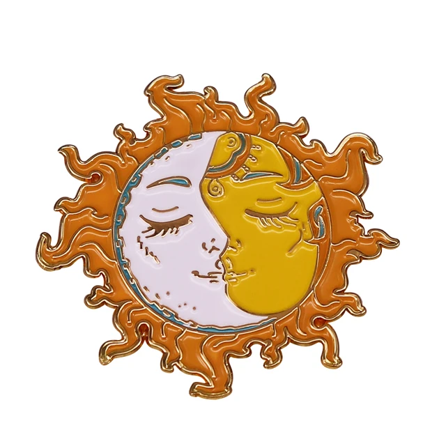 Psychedelic Moon Face