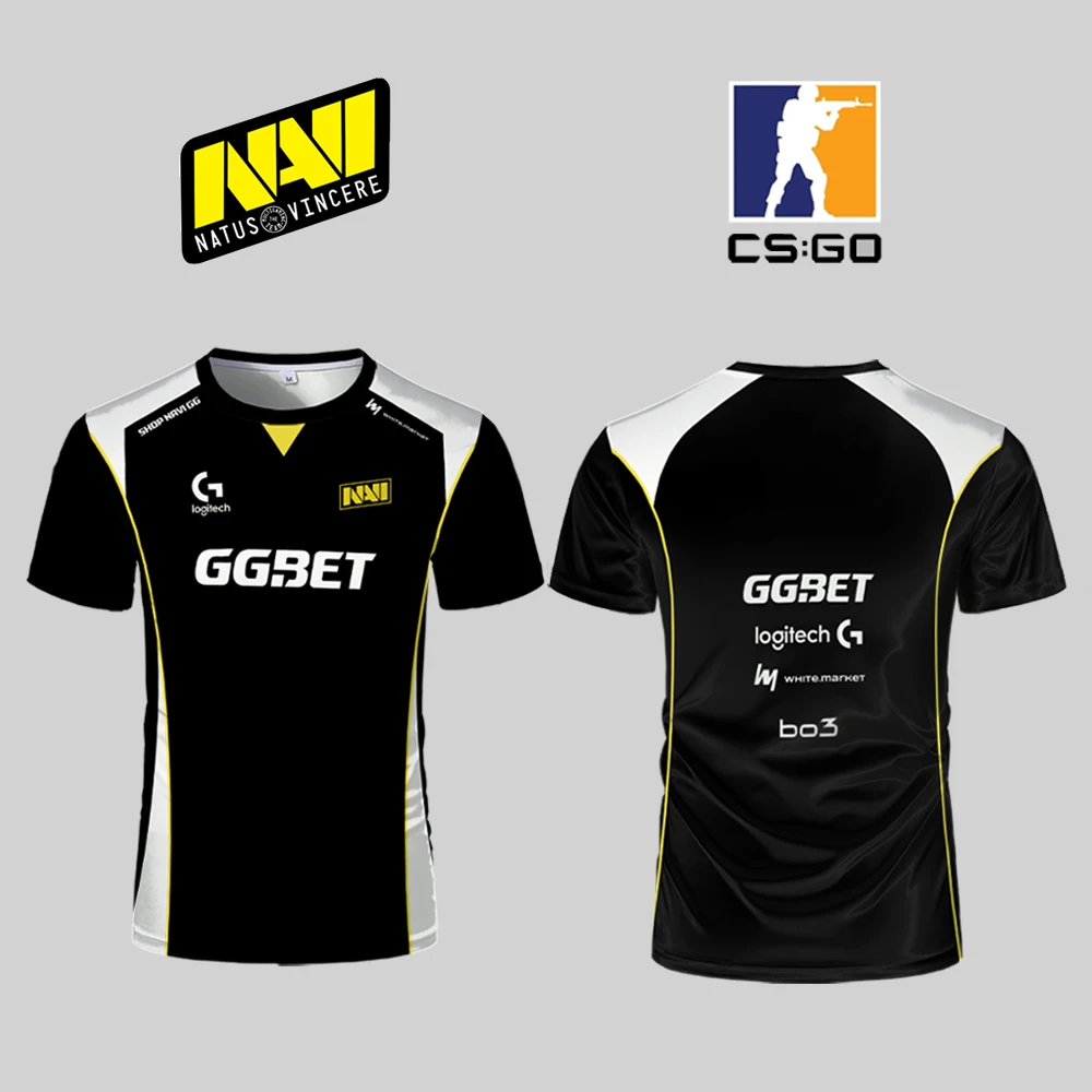 CS2 Esports Professional League Training Uniform Fashion Casual Navi ...