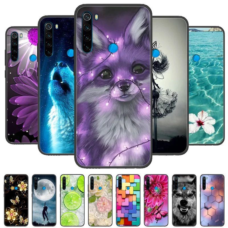 For-Xiaomi-Redmi-Note-8-8T-Case-Soft-TPU-Silicone-Shockproof-Covers-for ...