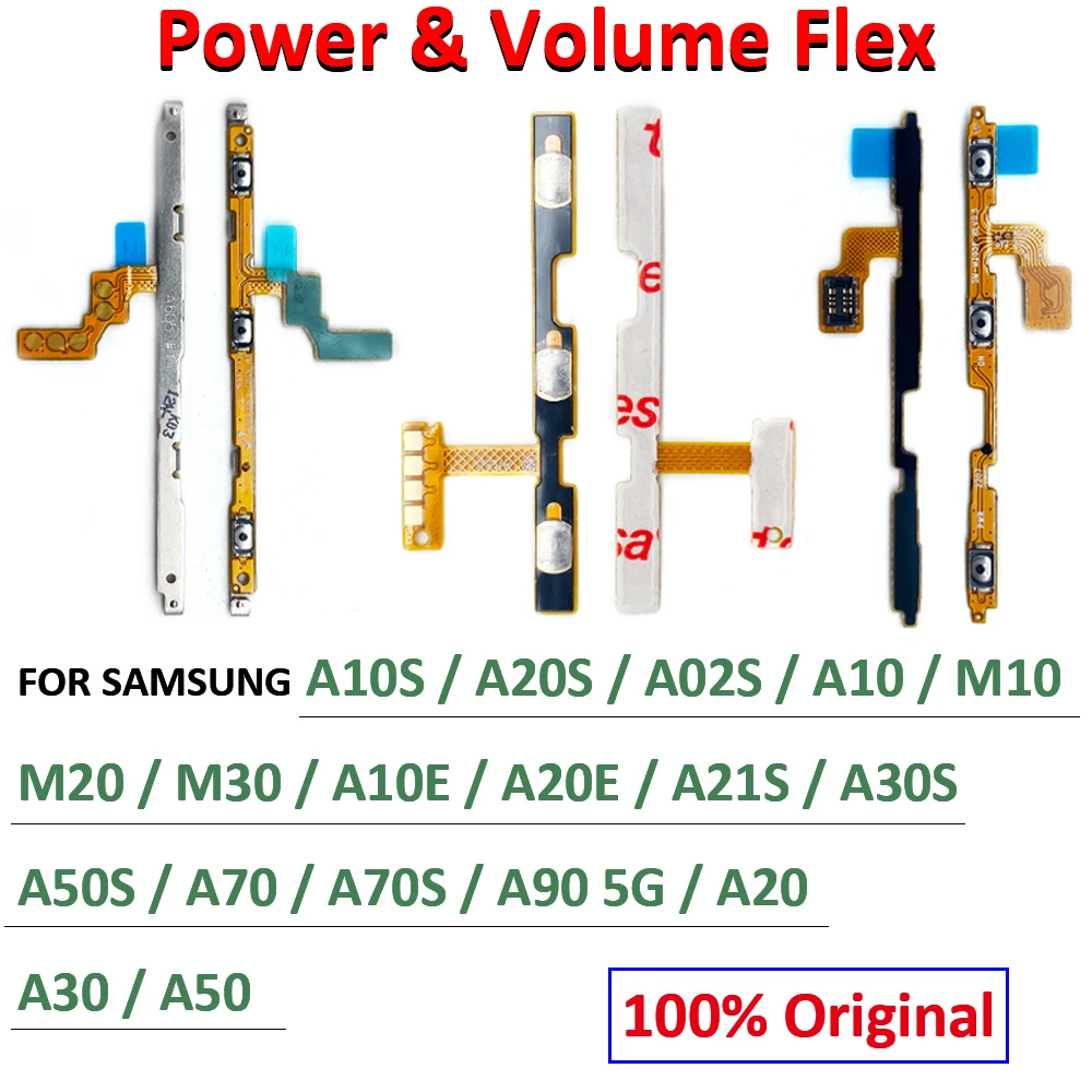 Botón lateral Flex de encendido y apagado Original para Samsung A10S ...