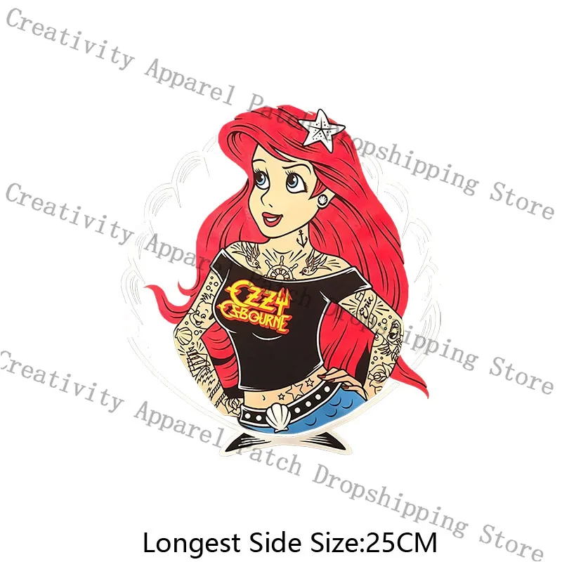 Punk Disney Princesses Ariel