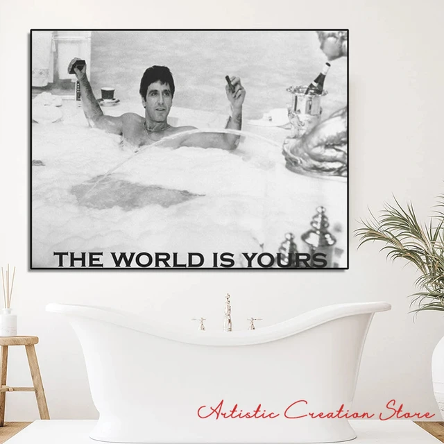 Scarface Movie Poster Hot Tub