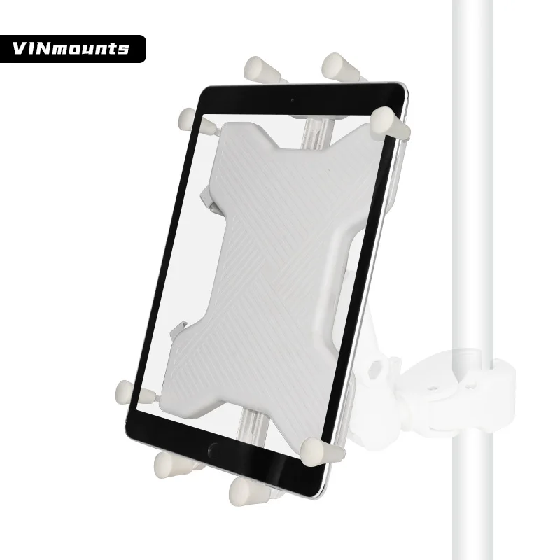 VIN-Mounts-Anti-Slip-X-Grip-White-Tablet-Holder-for-Medical-Monitor ...