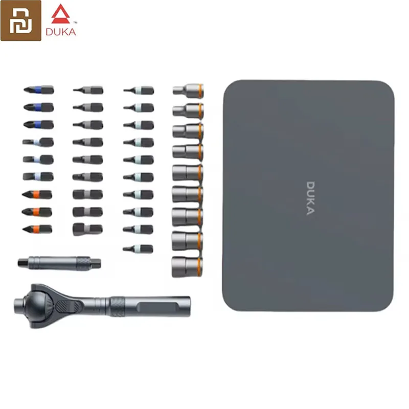 New Youpin DUKA RS2 Ratchet Screwdriver Set 40 in 1 Magnetic Wrench ...