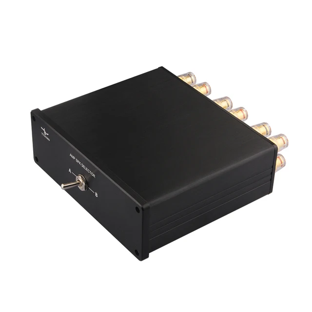 HIFI Lossless 4 In 1 Out 2 IN 1 OUT Hifi Stereo RCA Audio Source input ...