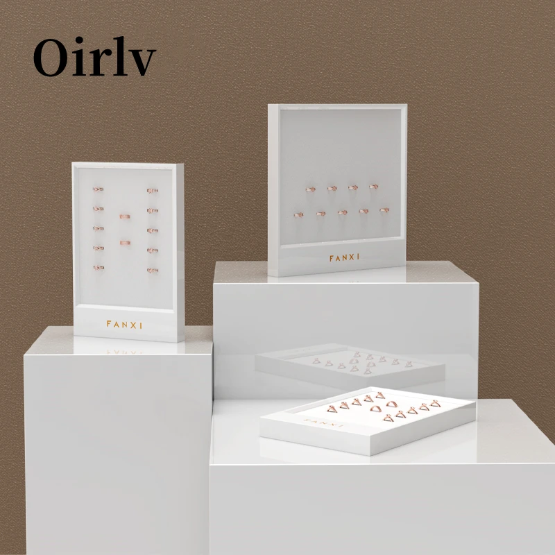 Oirlv-Ring-Display-Stand-Rings-White-Display-Ring-Stand-Stands-for ...
