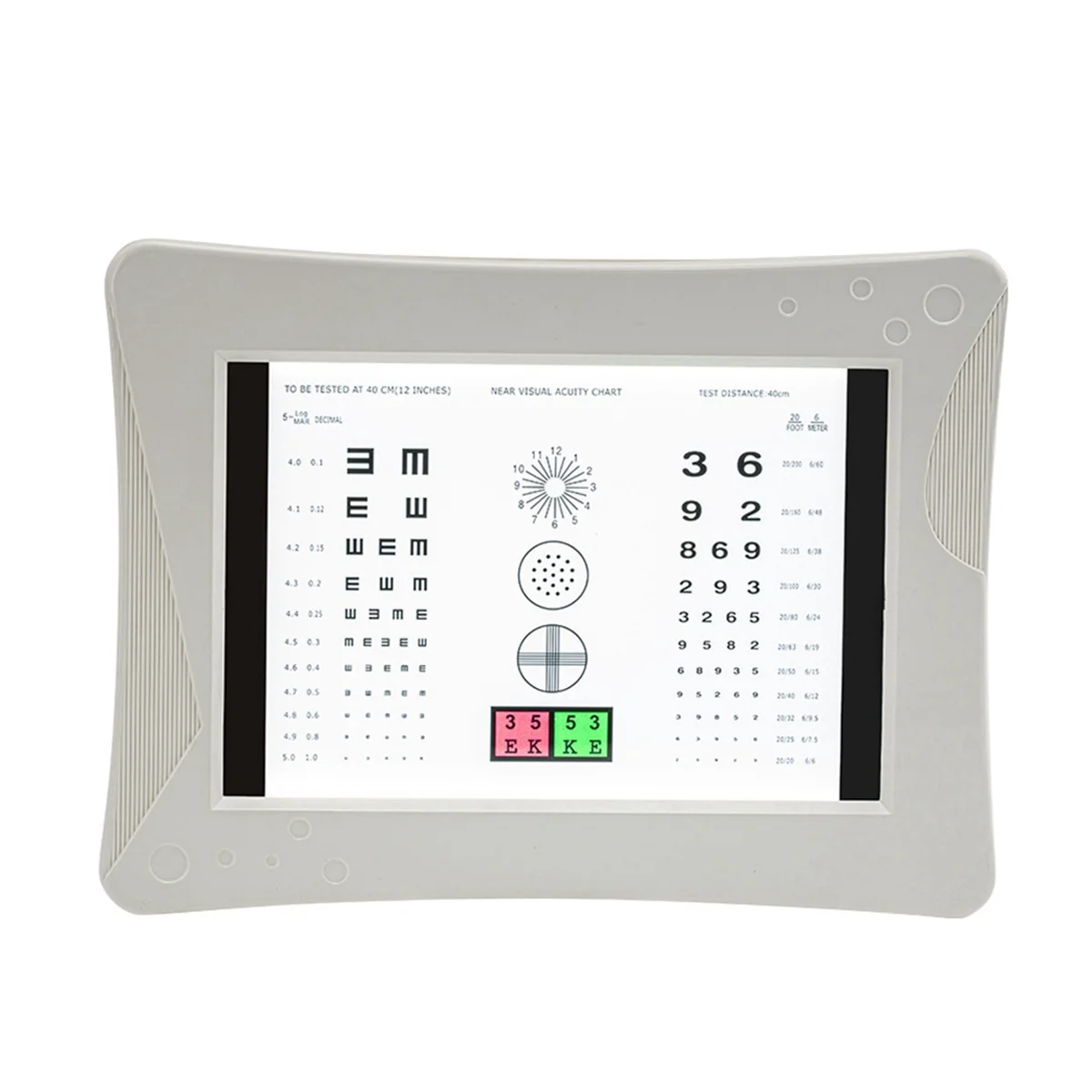 QA08I Near Visual Acuity Chart Ophthalmic Equipment with LED Light Far ...