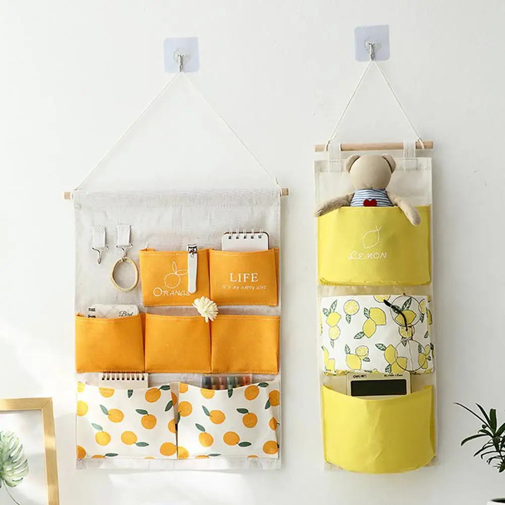 Hanging-Organizer-Wall-Mounted-Multipurpose-Cotton-Compartment-Design ...