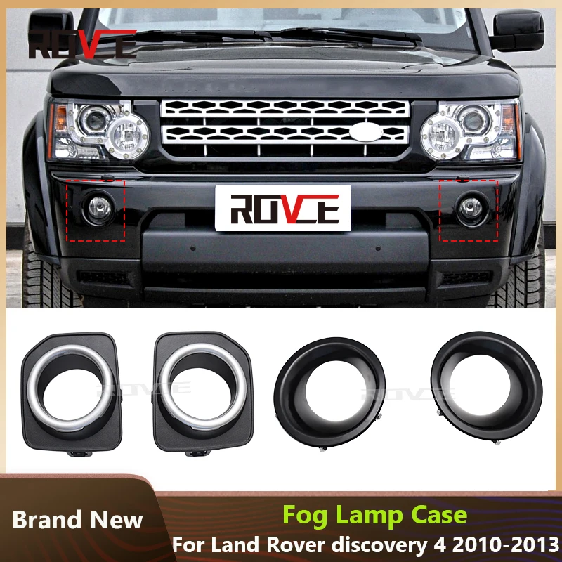 ROVCE Front Fog Lamp Frame Cover Trim For Land Rover Discovery 4 LR4 ...