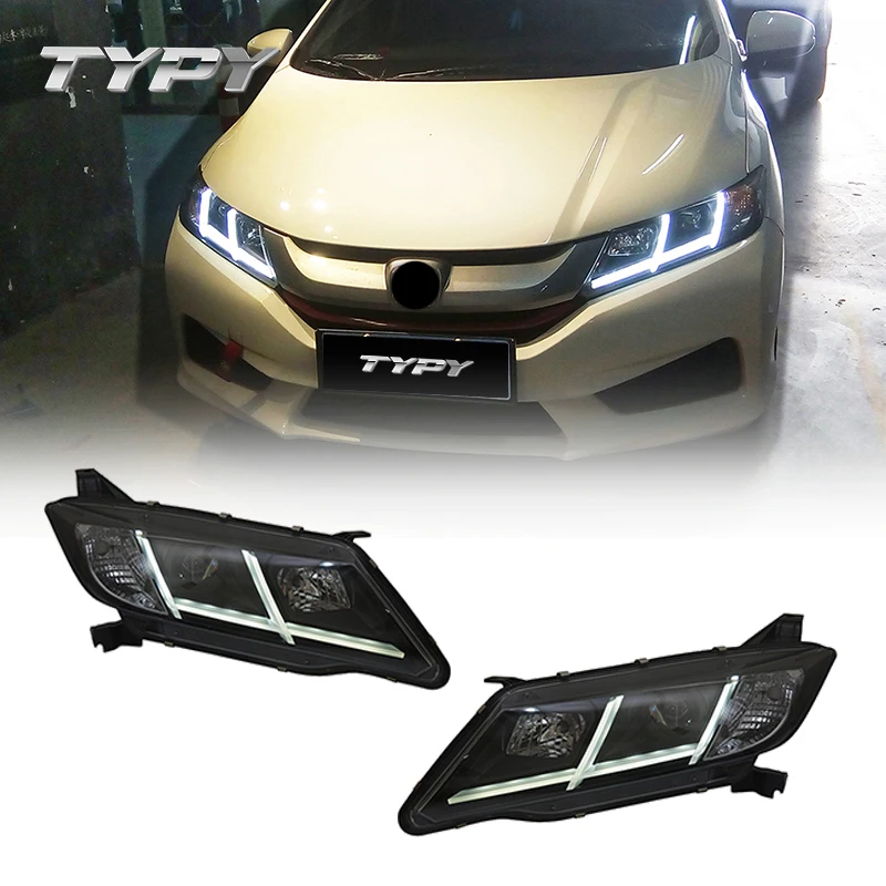 Car-Head-Lamp-HeadLights-Assembly-Modified-LED-Head-Lights-Front-Lamp ...