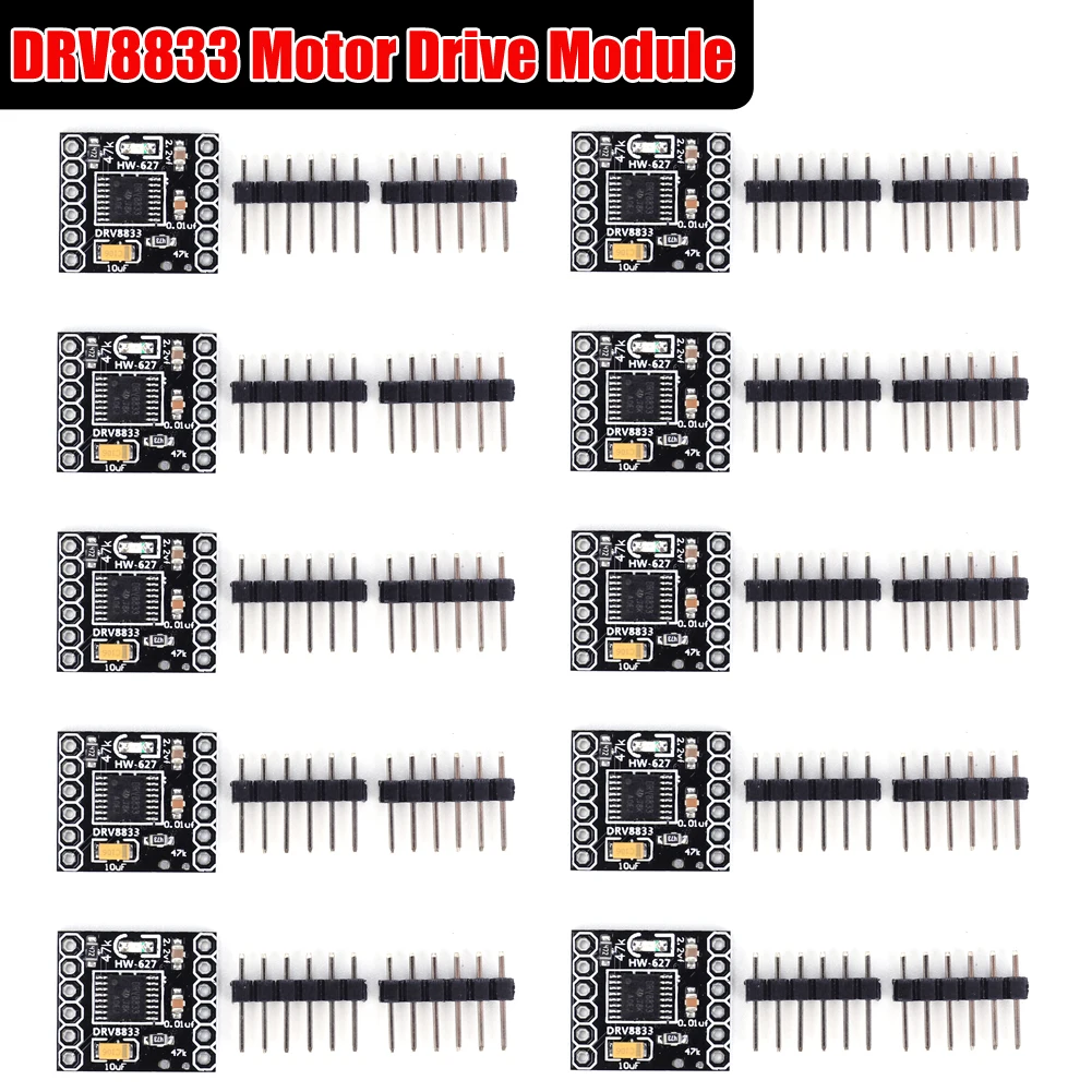 1-10pcs-DRV8833-Motor-Drive-Module-1-5A-Dual-H-Bridge-DC-Gear-Motor ...