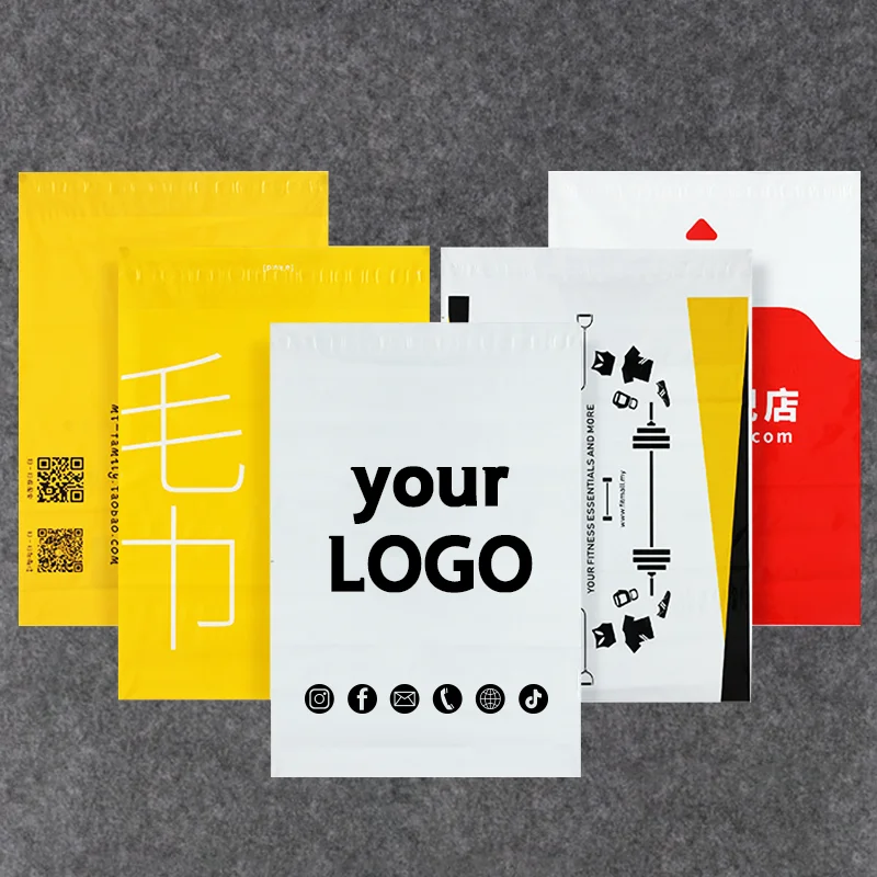 100pcs-Custom-Shipping-Bags-Polyethylene-Mailing-Express-Bags-Packaging ...