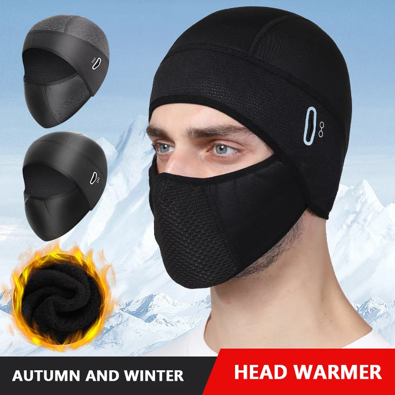 Autumn-Winter-Warm-Headgear-Riding-Hat-Cold-Electric-Breathable-Bike ...