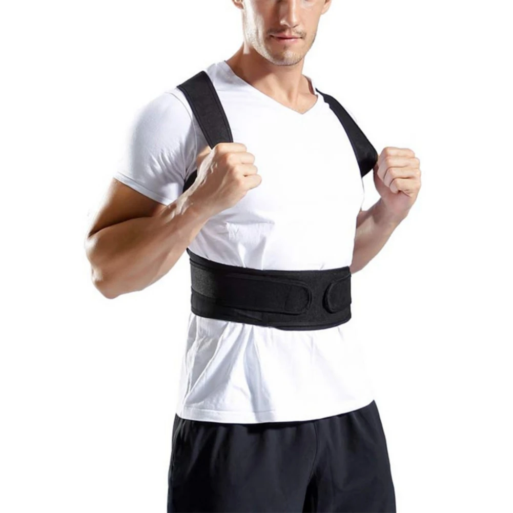 New Back Posture Correction Belt Anti Hunchback Correction Strap Back ...
