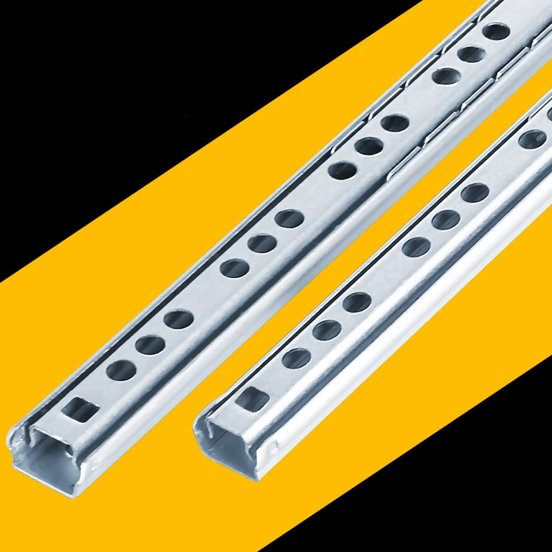 2Pcs-8-16-Ball-Bearing-Drawer-Slides-Furniture-Slide-Steel-Ball-Bearing ...