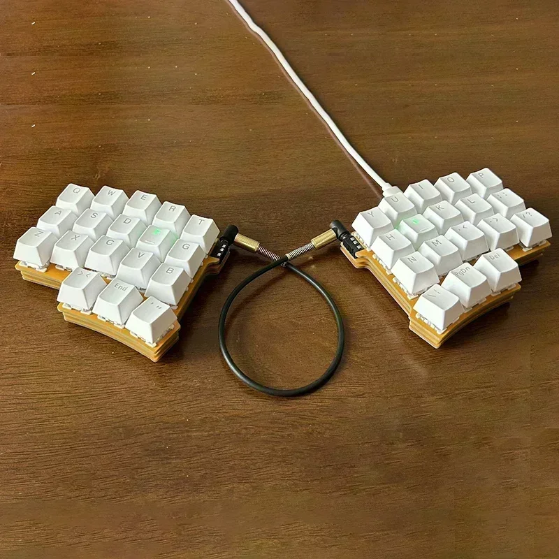 Split-Mechanical-Keyboard-40-key-Layout-Programmable-VIA-Key-Change ...