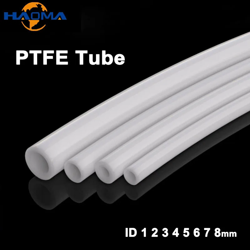 White-Transparent-PTFE-Tube-Pipe-For-J-head-Hotend-Bowden-Extruder-3D ...