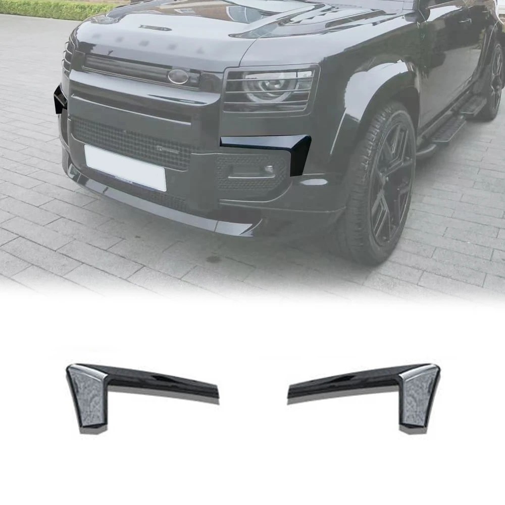 Front-Fog-Lamp-Trim-for-Land-Rover-Defender-2020-24-Bumper-Cover-Wind ...