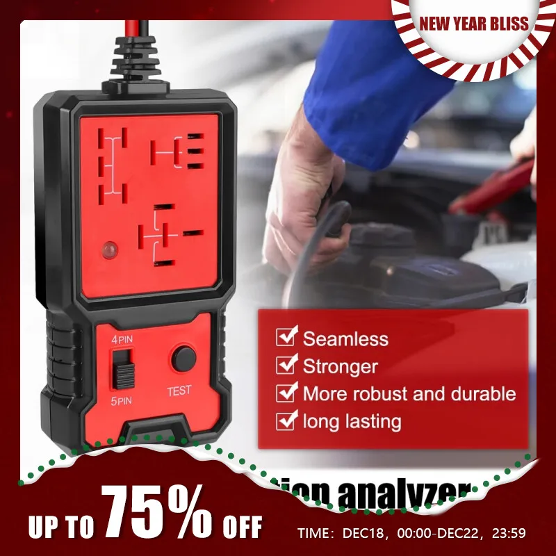 Universal-12V-Car-Relay-Tester-Electronic-Automotive-Relay-Tester-For ...