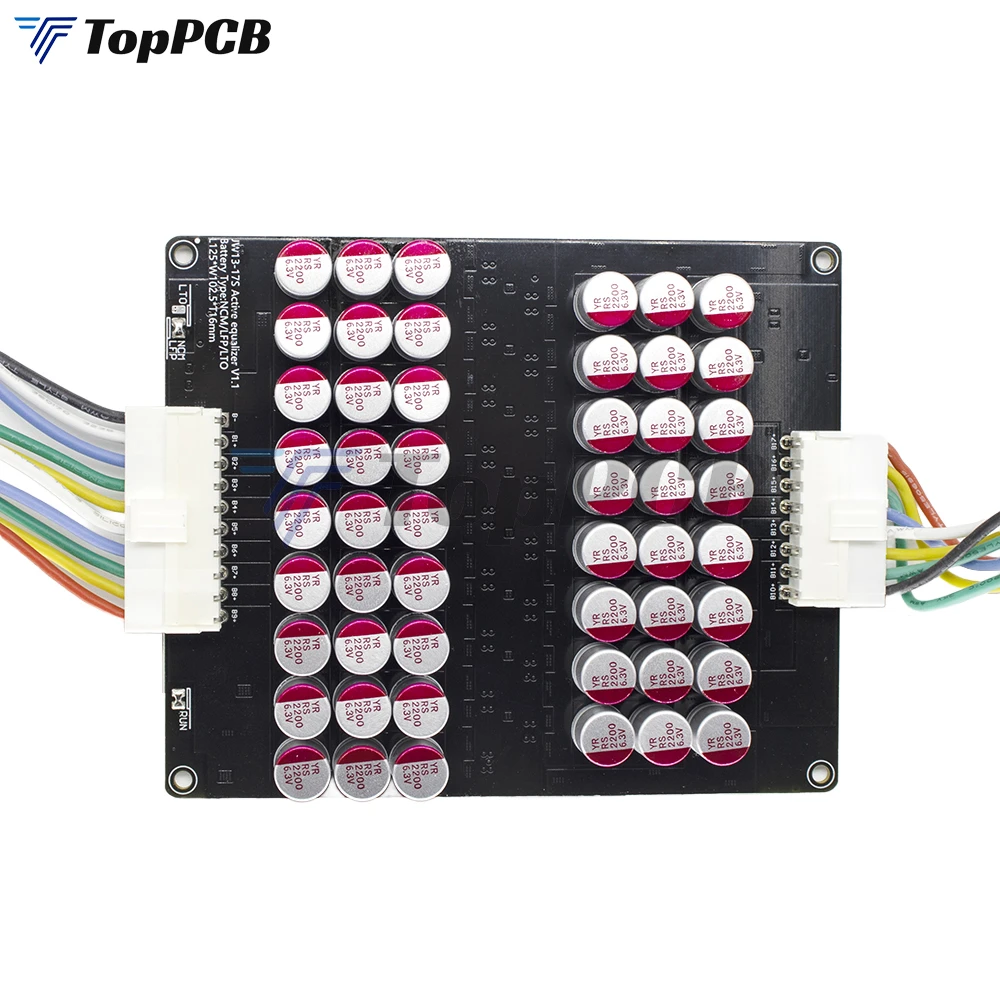 Balanced 15S 16S 17S 5A Lifepo4 LFP LTO Li-ion Battery Balancer ...