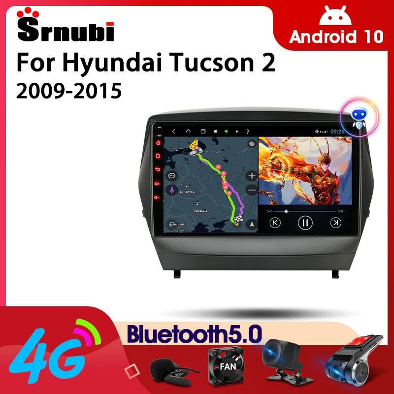 Srnubi Android 10 Car Radio Multimedia Video For Hyundai Tucson 2 Lm ...