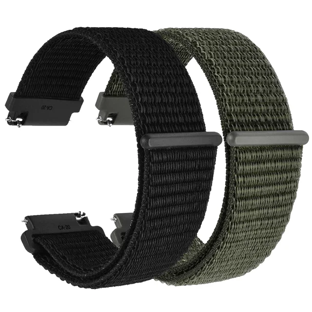 Hook Loop Nylon Strap 18mm | Hook Loop Watch Strap 18mm | Wocci ...