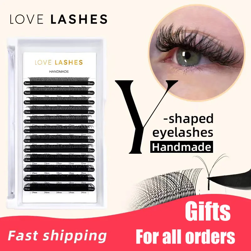 LOVE-LASHES-YY-Shape-extensiones-de-pesta-as-postizas-naturales-C-D ...