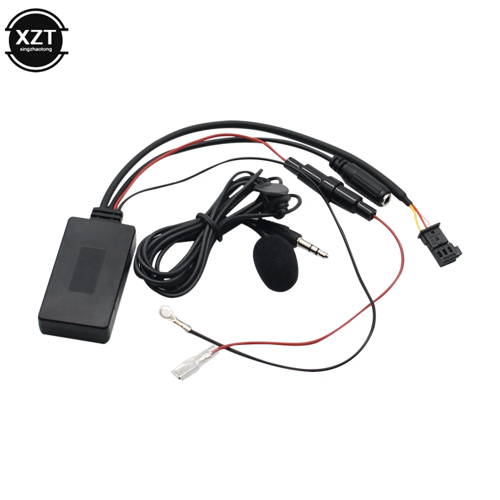 Bluetooth-5-0-Adapter-Aux-Cable-With-MIC-For-Mercedes-Benz-E-CLS-SLK ...