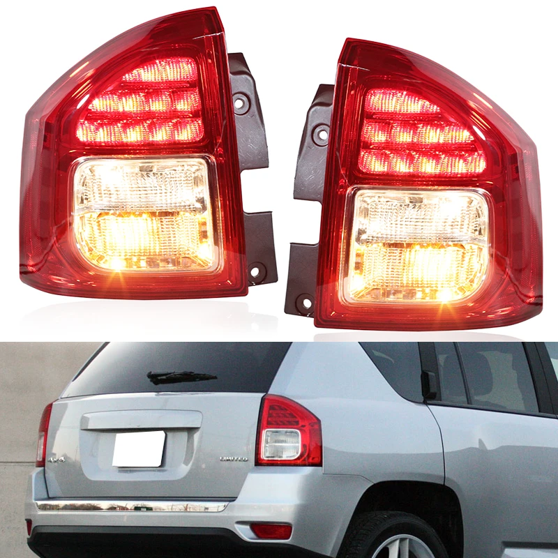 Car-Rear-LED-Tail-light-For-Jeep-Compass-2011-2012-2013-Rear-Bumper ...