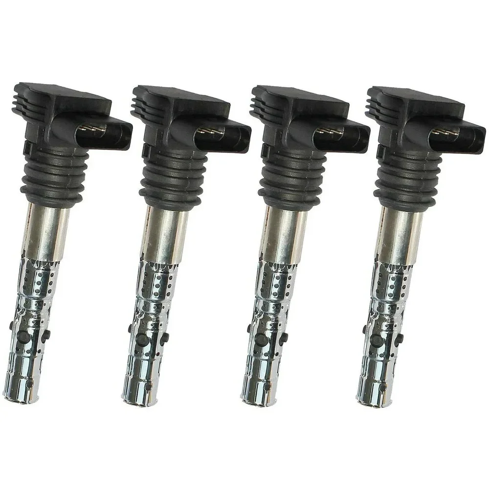4PCS 06A905115 Ignition Coil for AUDI A4 A6 1.8 TT SEAT IBIZA OCTAVIA ...